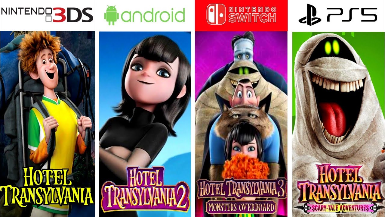 Evolution of Hotel Transylvania games (2012 - 2021) - YouTube