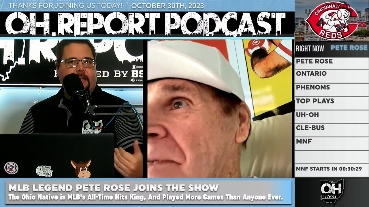 Pete Rose Talks Early Career - OH Report Podcast - YouTube