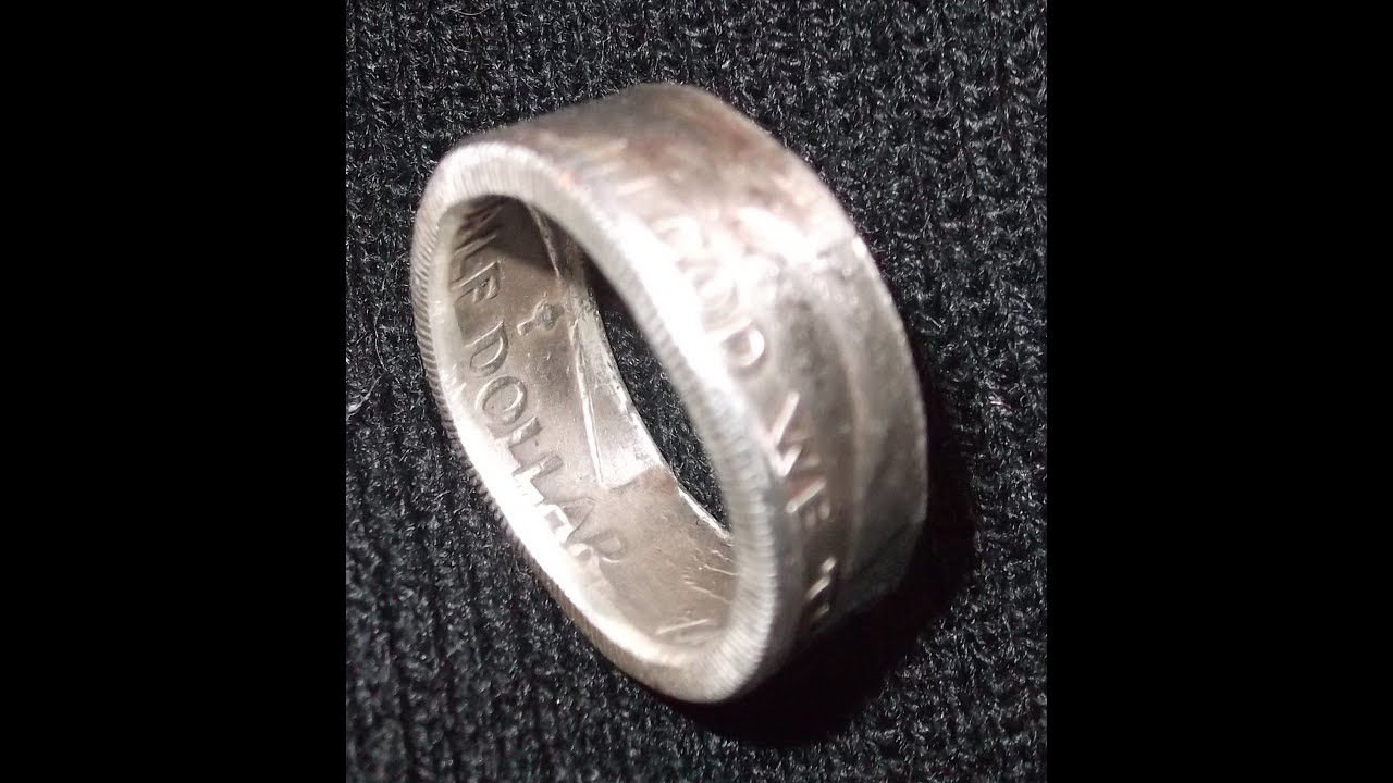 Hand made silver coin ring giveaway contest - YouTube