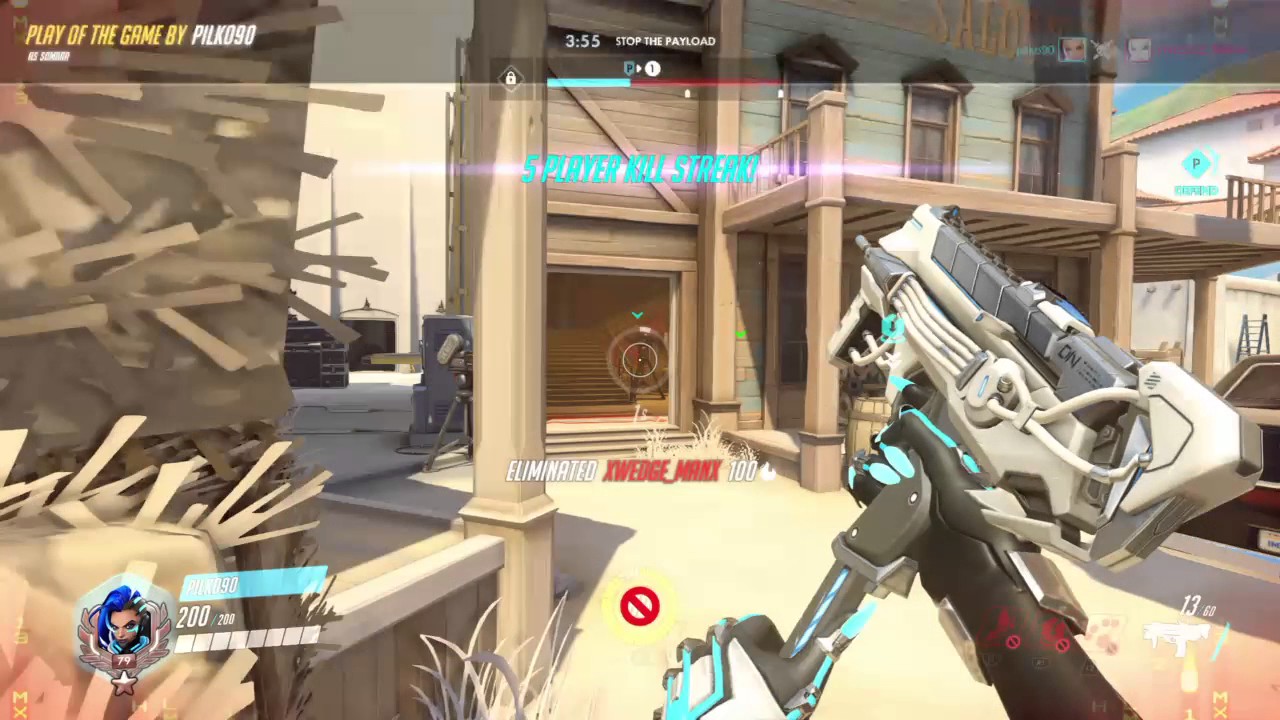 Overwatch: sombra hack - YouTube