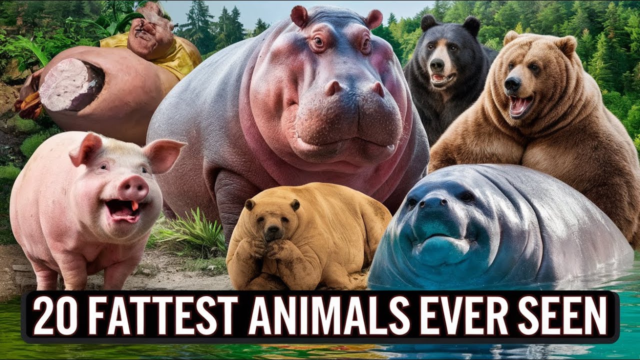 The Fattest animals on earth ‼️ - YouTube