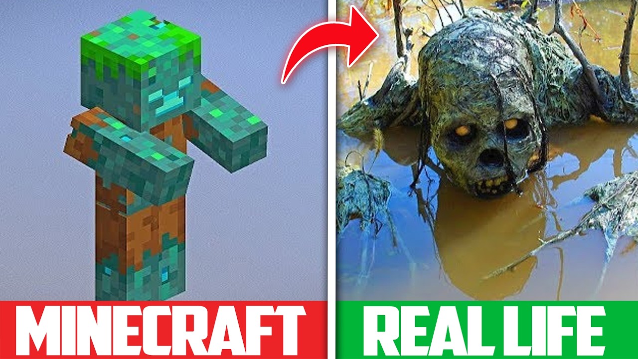 MINECRAFT VS REAL LIFE #32 - YouTube