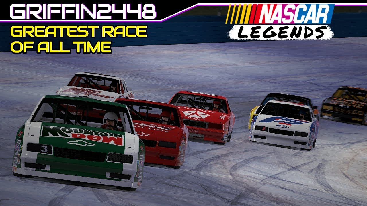 greatest race of all time - iRacing NASCAR Legends 1987 at Nashville ...