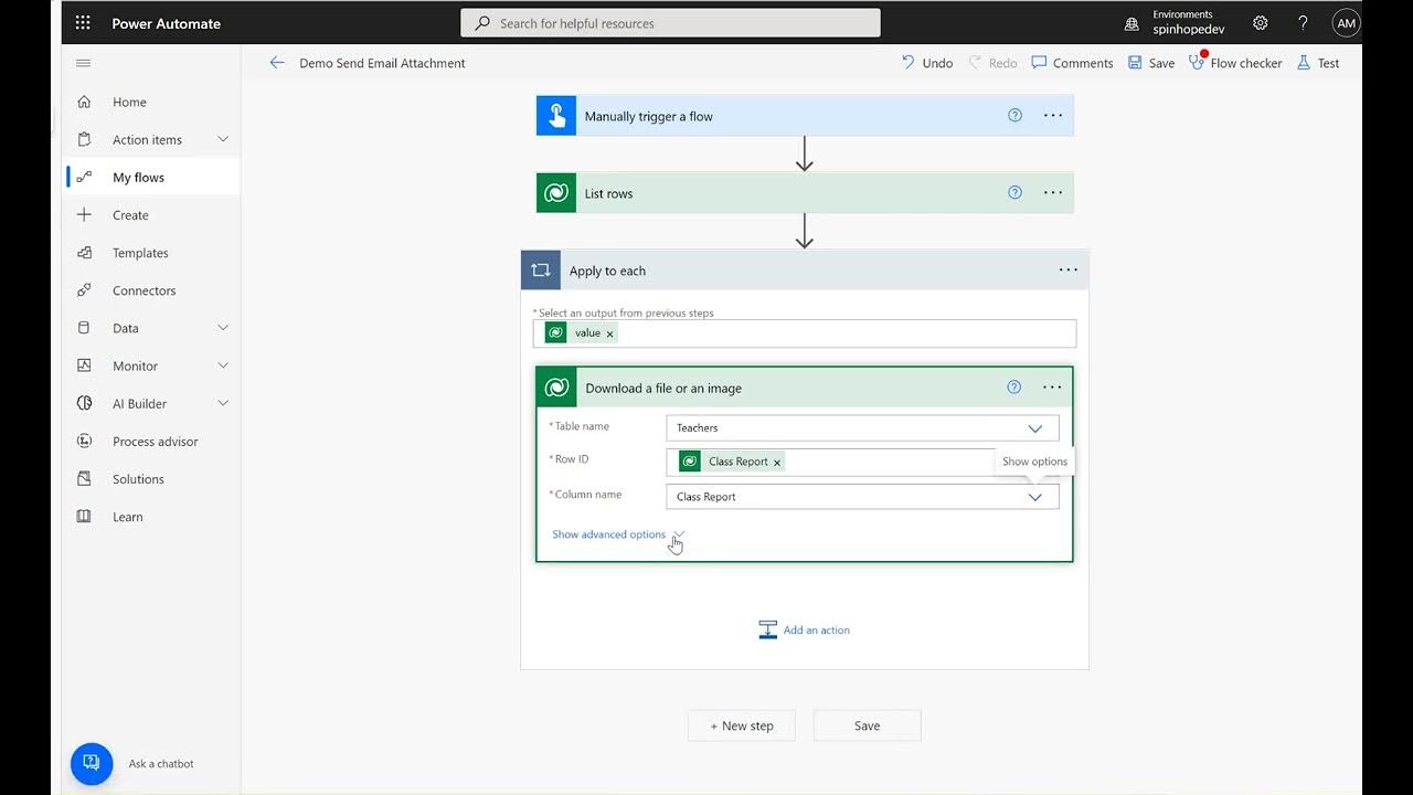 Power Automate - How to retrieve Dataverse (DataType - File) File content and send email ...