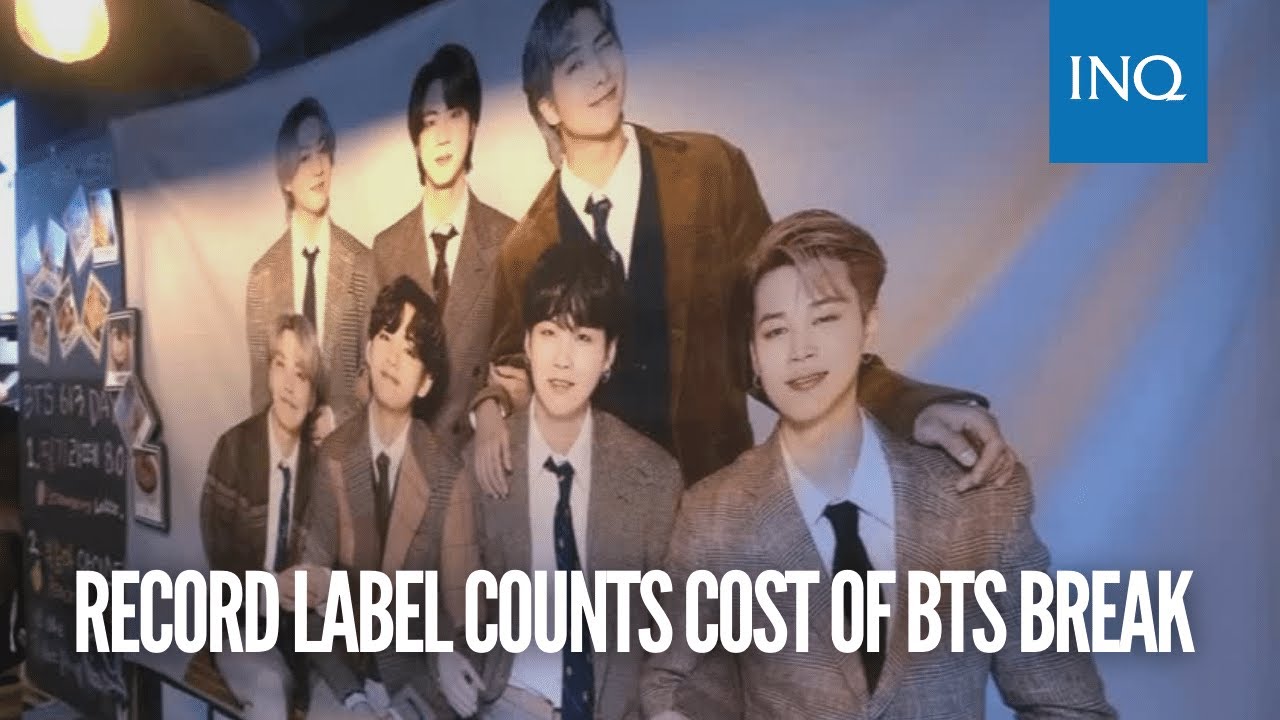 Record label counts cost of BTS break - YouTube