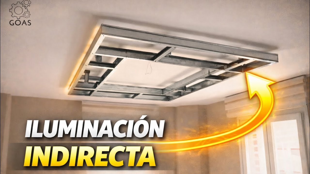 Como instalar un techo flotante en pladur🛸 FÁCIL y rápido! - YouTube