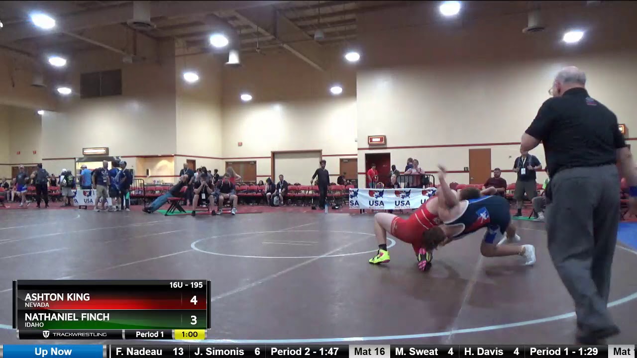 16U 195 Ashton King Nevada Vs Nathaniel Finch Idaho - YouTube