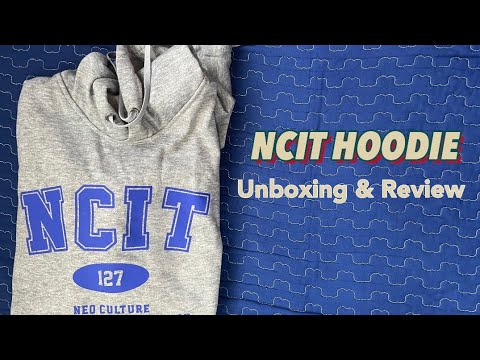 [UNBOXING & REVIEW] NCT NCIT Hoodie - YouTube