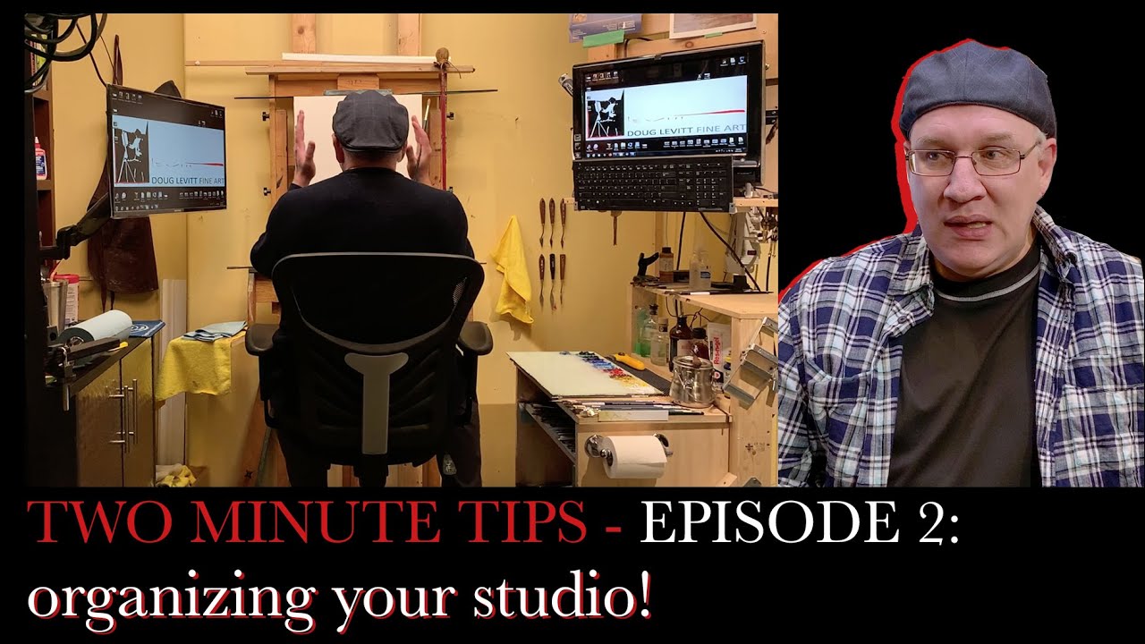 Two minute Tips - Episode TWO: getting comfortable in your studio ...