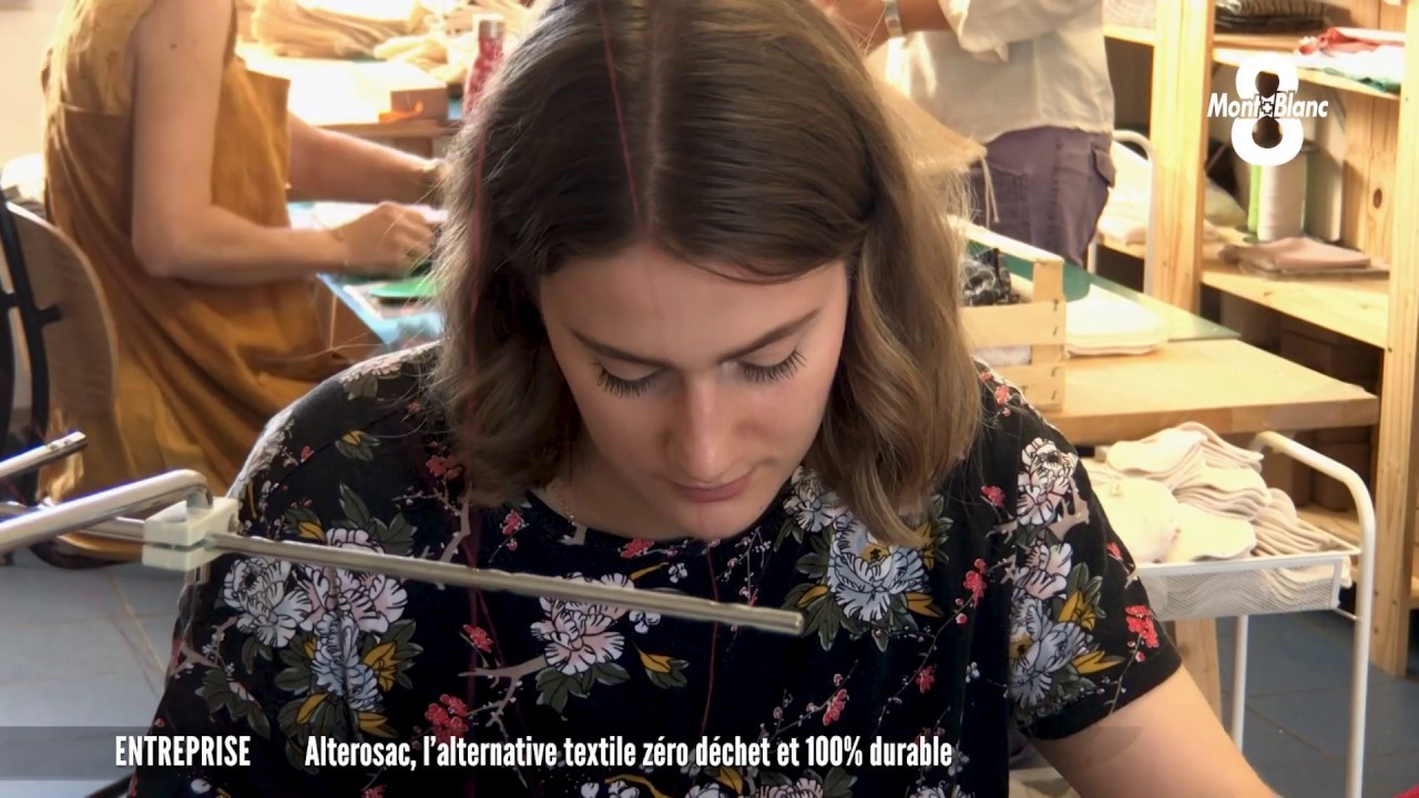 Alterosac, l'alternative textile zéro déchet et 100% durable - YouTube