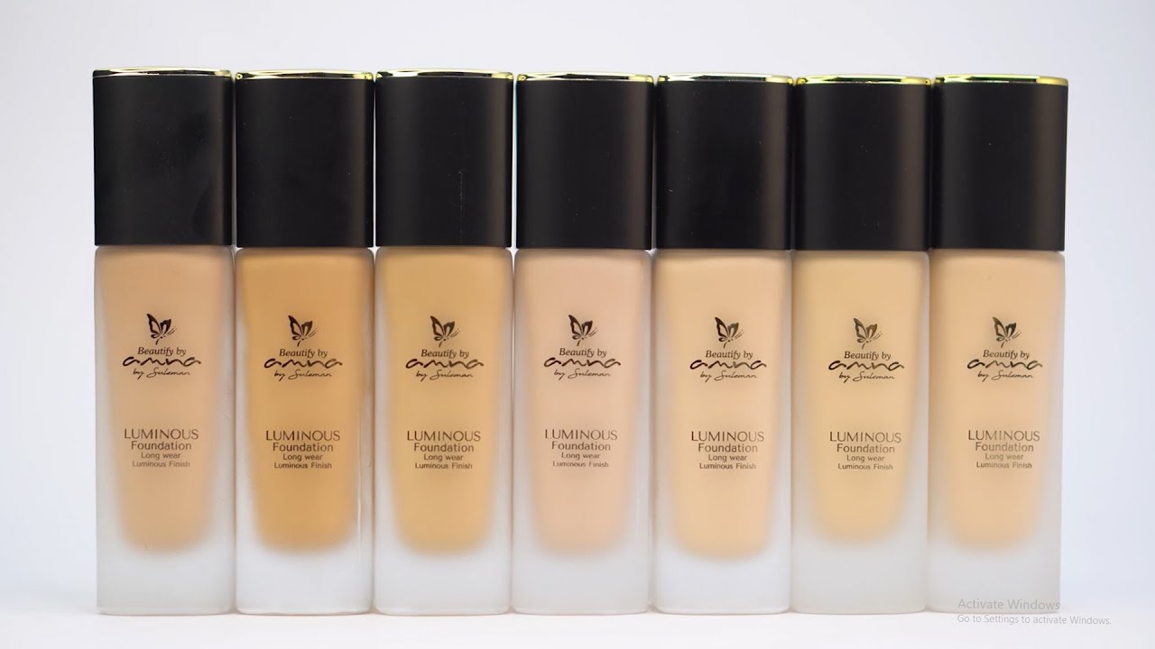 BBA Introducing LUMINOUS FOUNDATION ( LONG WEAR / LUMINOUS FINISH - YouTube