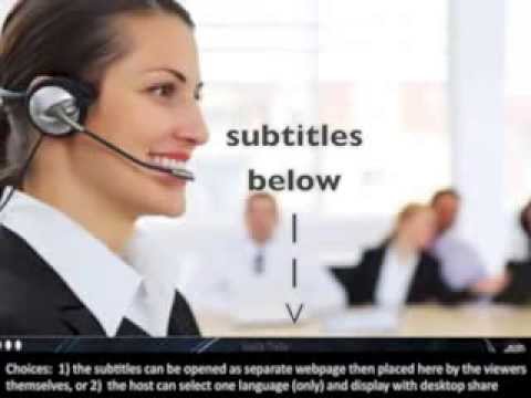 Automated Subtitles by Voice Translation for Conferences and Meetings ...