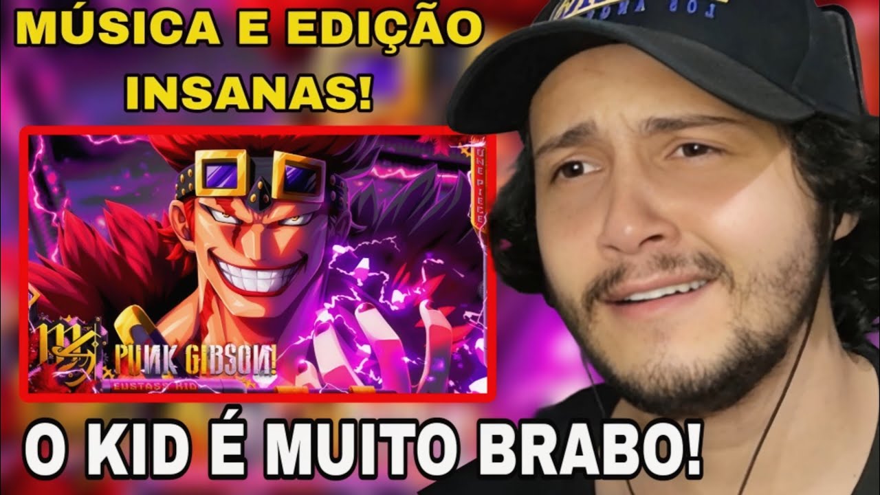 Eustass Kid (One Piece) - Punk Gibson! | M4rkim / REACT Rap Nerd - YouTube