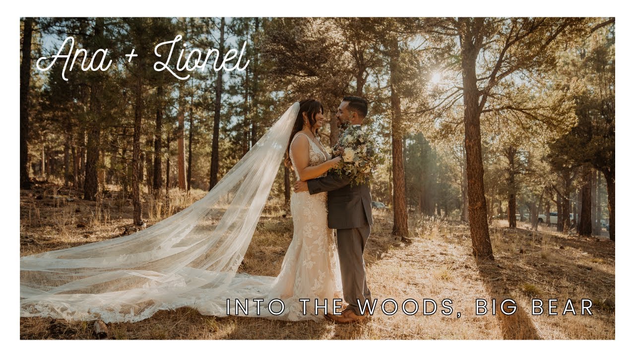 Dreamy September Wedding at Into the Woods Big Bear | Ana + Lionel ...