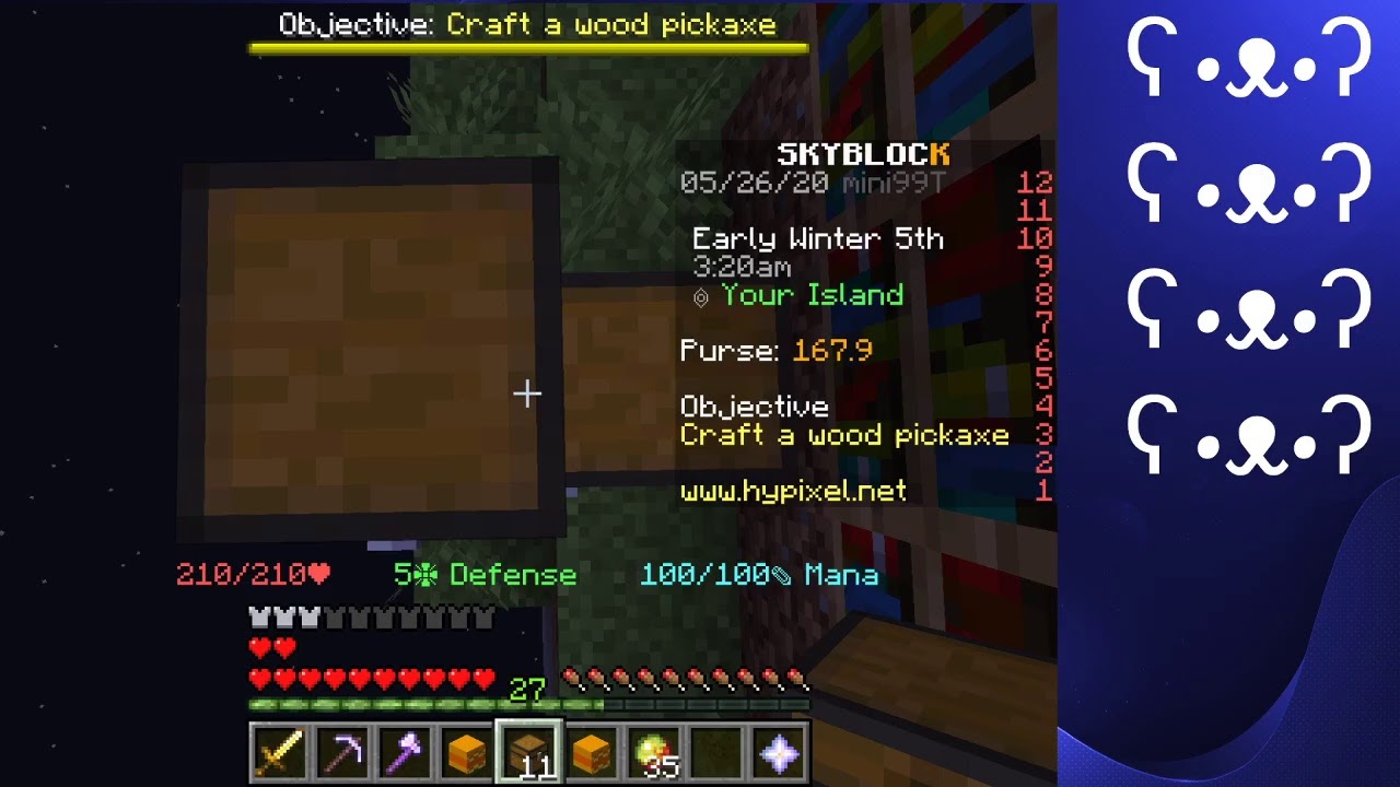 Hypixel Skyblock #2: The Deep Caverns - YouTube
