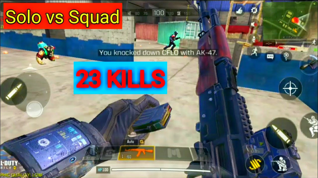 My New Record ||| 23 KILLS ||| Solo Vs Squad ||| AKM Power ||| COD ...