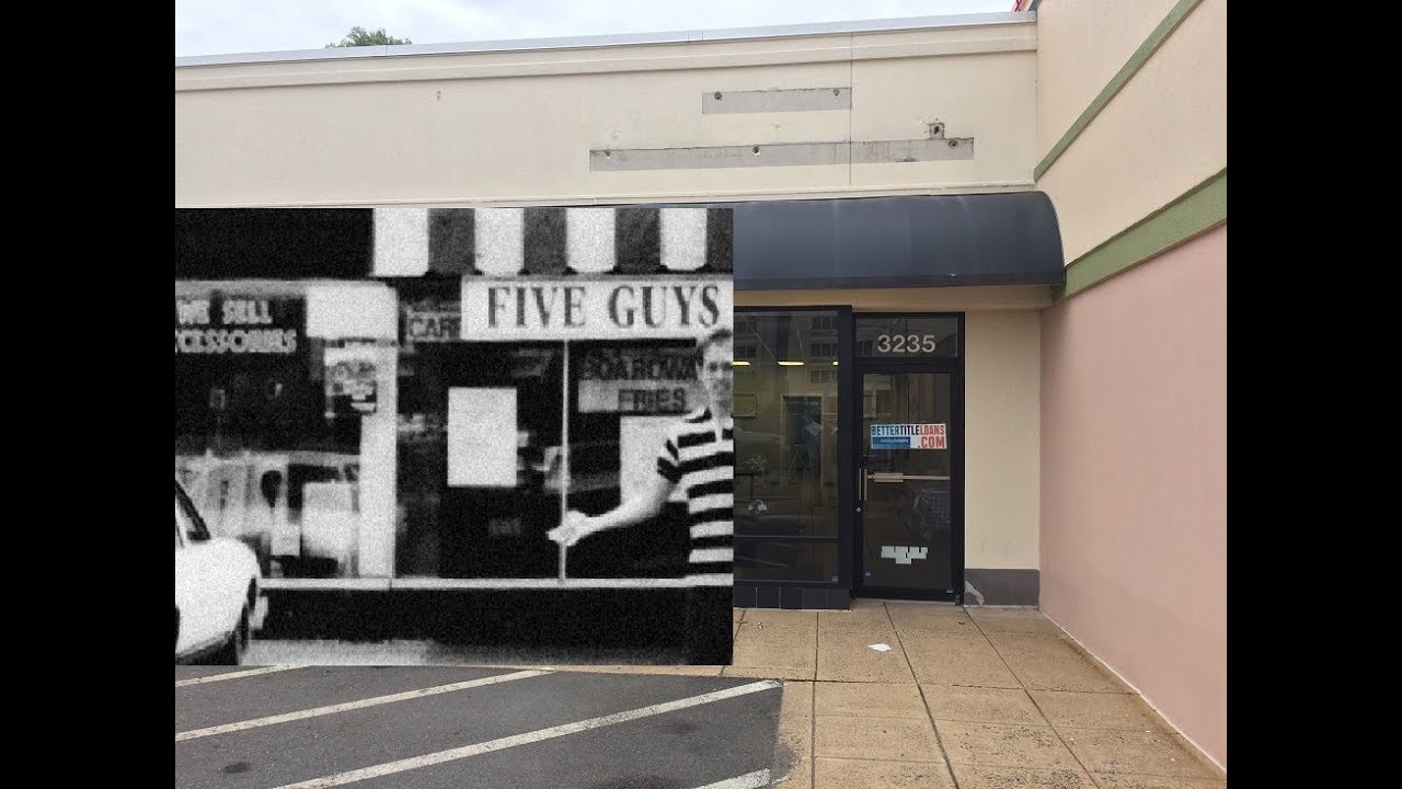 Birth of a legend: The first Five Guys Location - YouTube