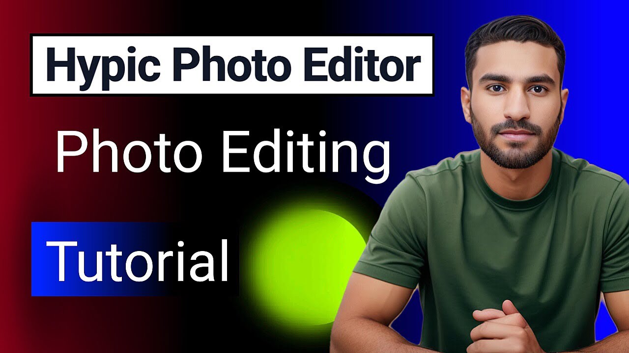 Hypic Photo Editing Tutorial - How to Use Hypic Photo Editor App? - YouTube