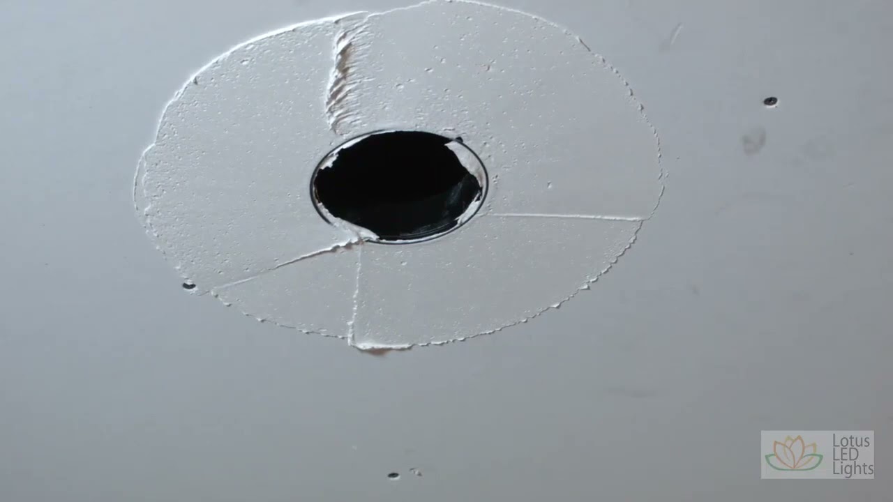 Mud-in Recessed Lighting - YouTube