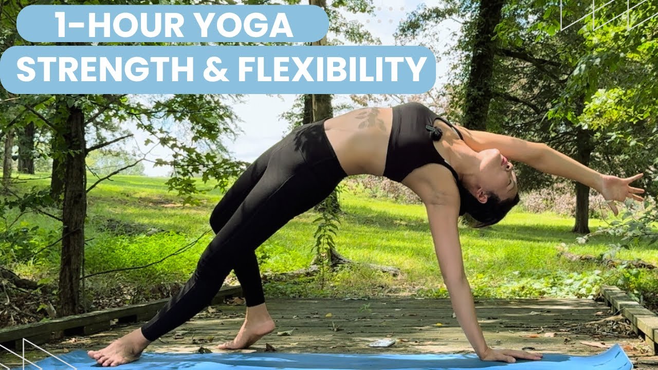 Yoga Fit - 1 Hour Yoga Flow For Strength And Flexibility | Stretch ...