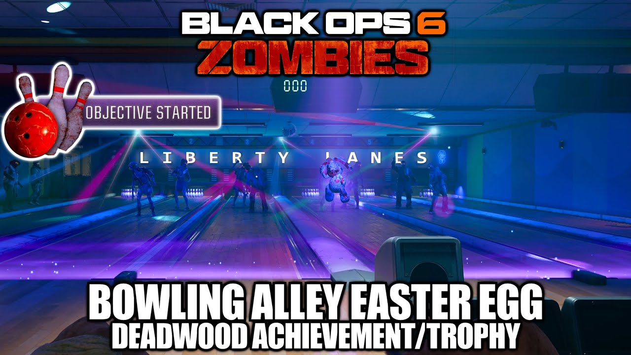 COD Black Ops 6 Zombies - Bowling Alley Easter Egg - Sporting High ...