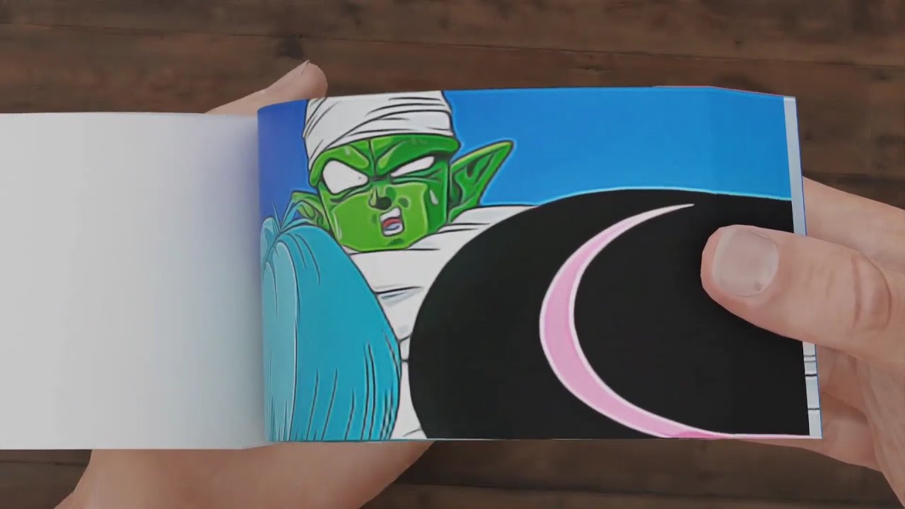 Piccolo And Bulma Flipbook | Dragon Ball Z Flipbook - YouTube