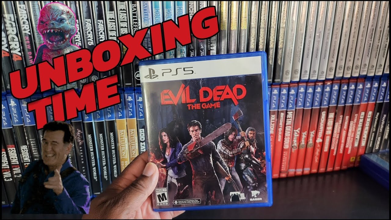 EVIL DEAD THE GAME PS5 UNBOXING - YouTube
