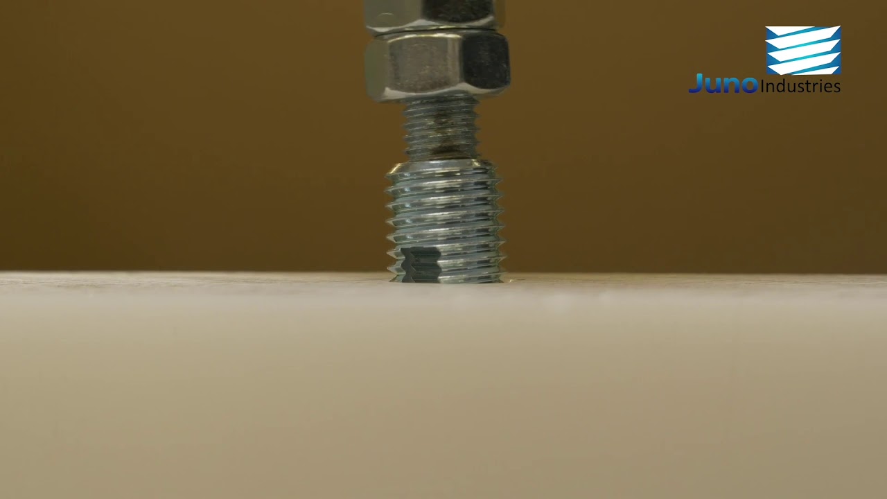 Montage d'un insert auto-taraudant sans outil - YouTube