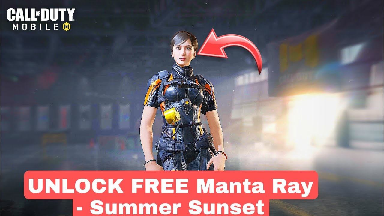 How To Unlock Free Manta Ray - Summer Sunset In S6 CALL OF DUTY MOBILE ...