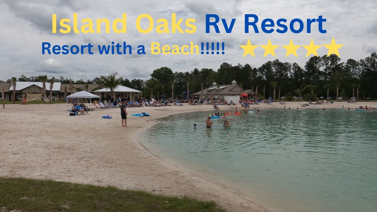 Island Oaks RV Resort They have their own beach! #rv #rvlife #glamping ...