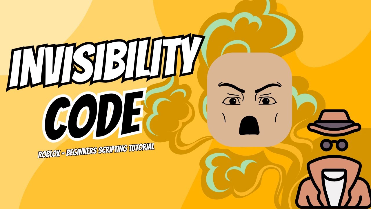 How to Code an Invisibility Block - Roblox Beginners Tutorial #2 (2025) - YouTube