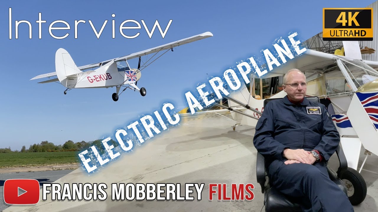 Electric Aeroplane - E-KUB Interview with Test Pilot Dr. Guy Gratton ...
