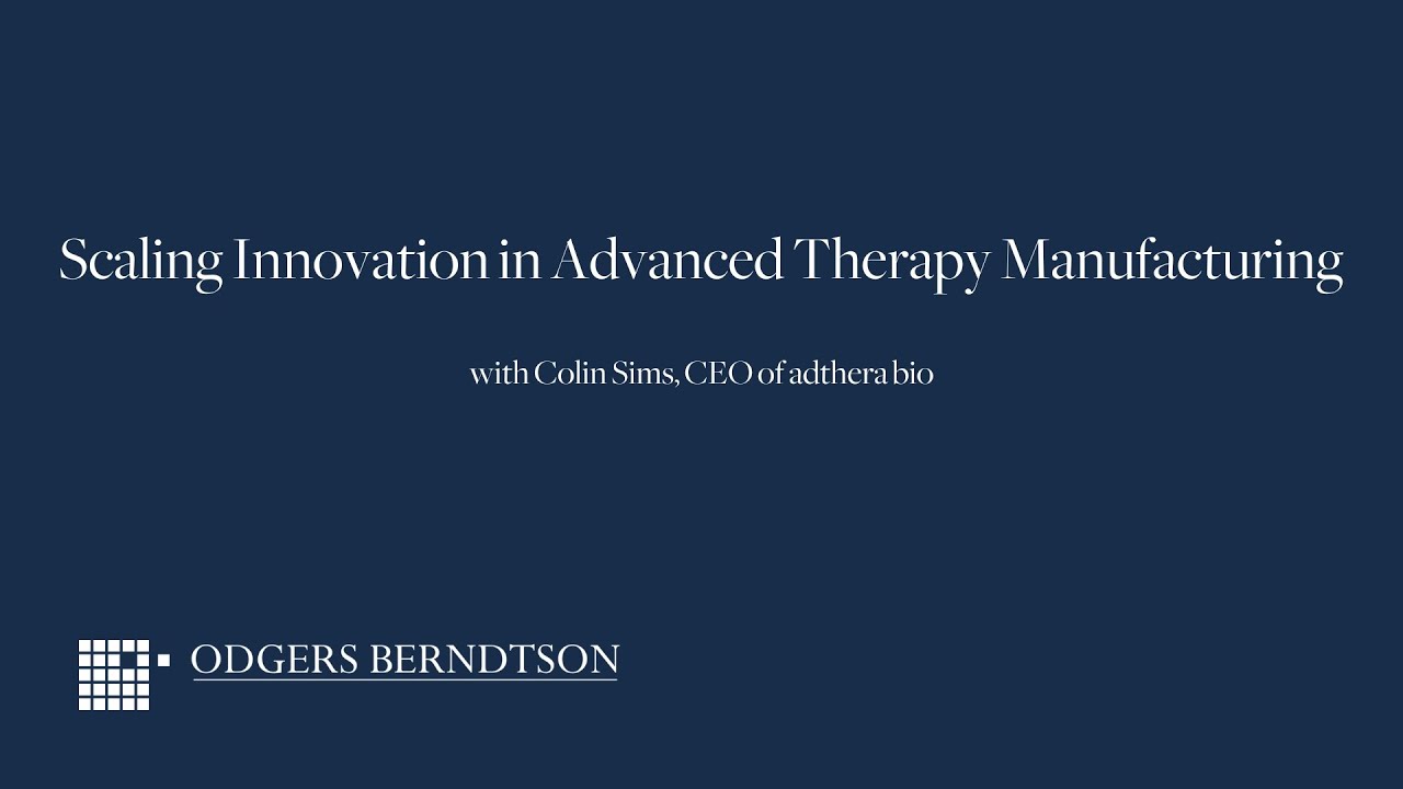 Scaling Innovation - Colin Sims, CEO at adthera bio - YouTube