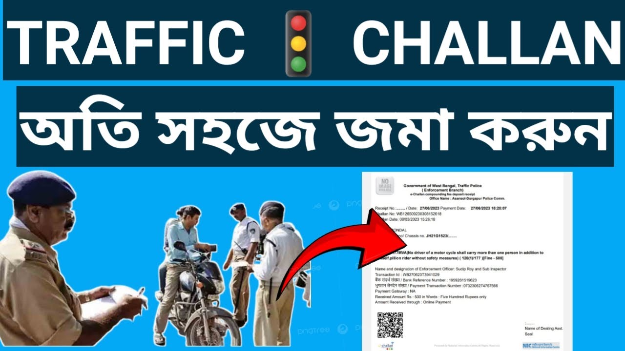 How to pay traffic challan in India . traffice challan pay online ...
