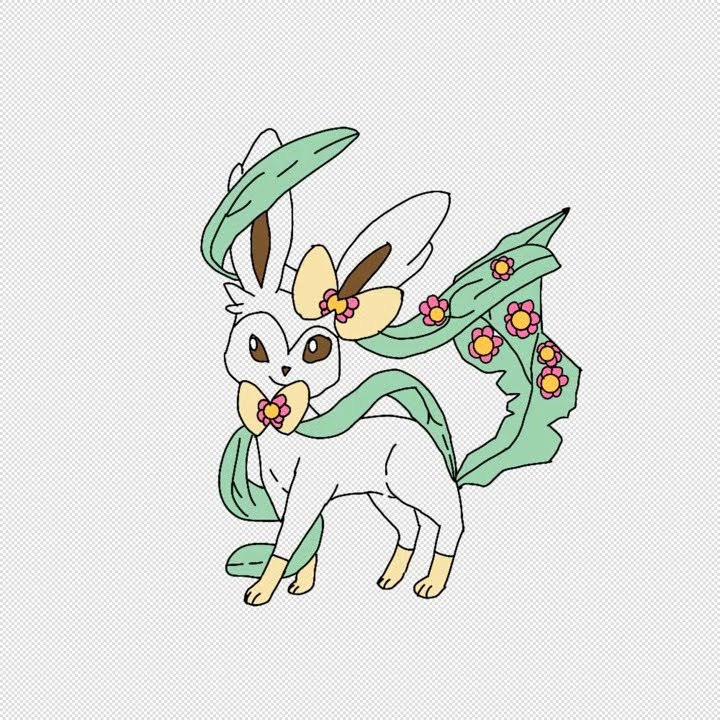 Pokemon Sylveon&Leafeon Fusion - YouTube