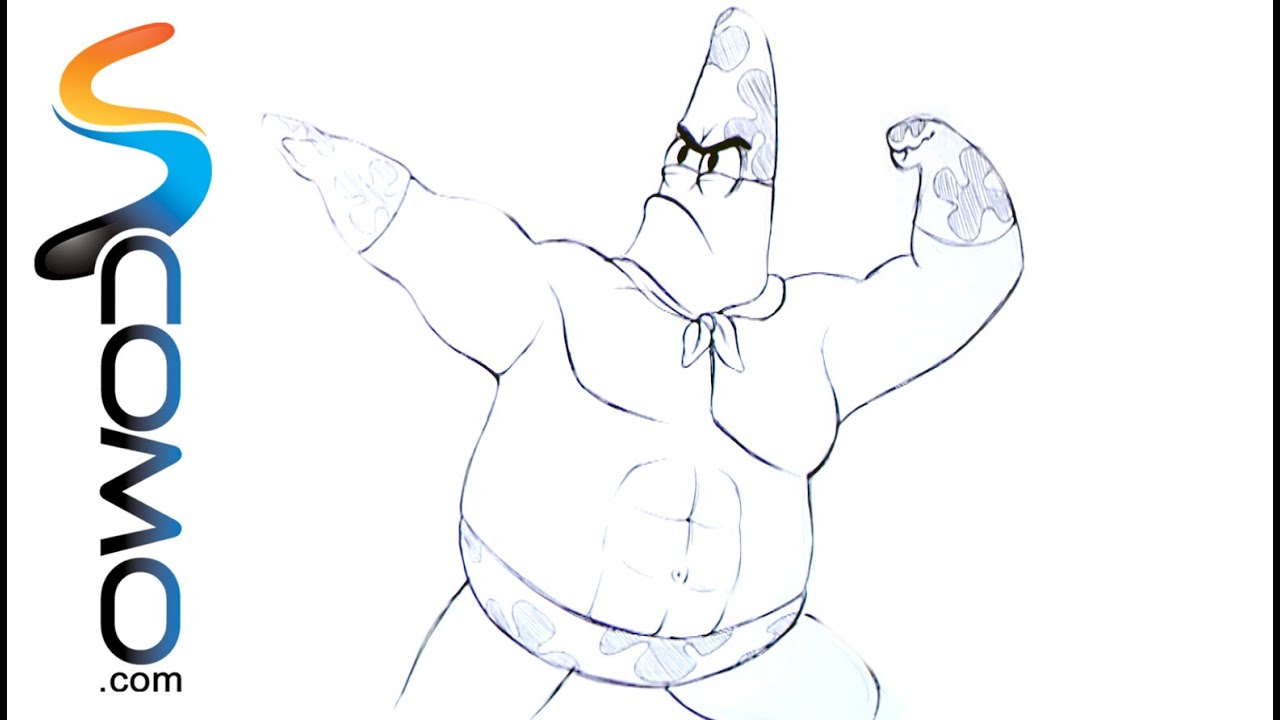 Pintar a Patricio Estrella - YouTube