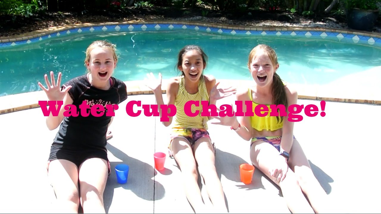 Water Cup Challenge! - YouTube