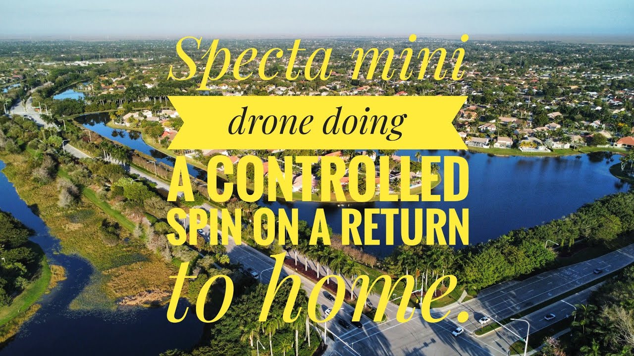 Specta mini drone RTH trip with a twist. 3/3/2025 - YouTube