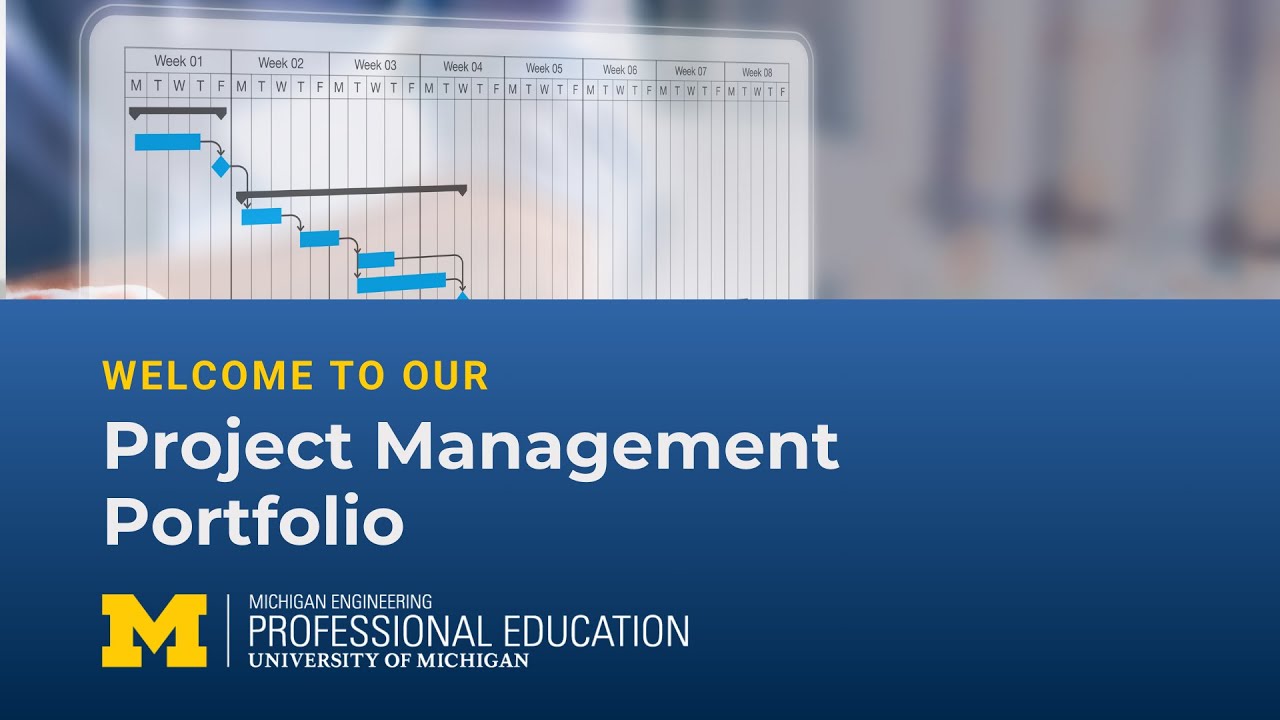 Project Management Portfolio Overview - YouTube