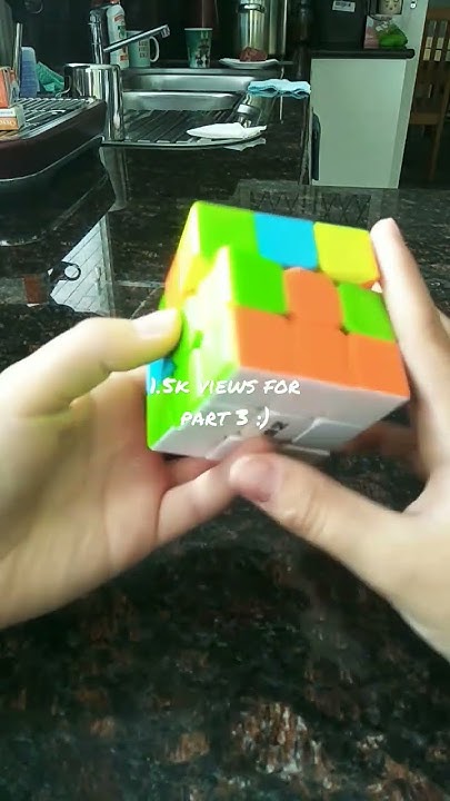 Solving a cube ( part 2) - YouTube