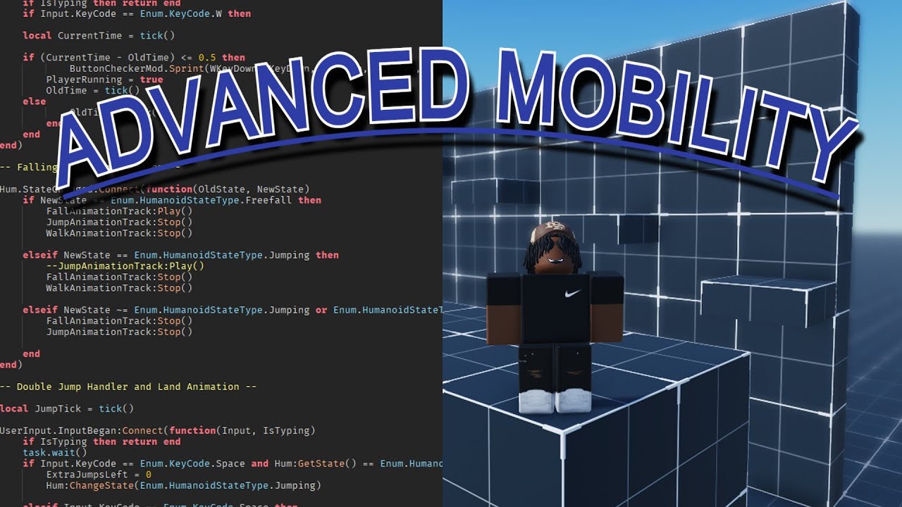 Advanced Mobility System | Roblox Studio - YouTube