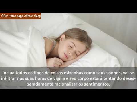 Revelado noites sem dormir pode levar a morte