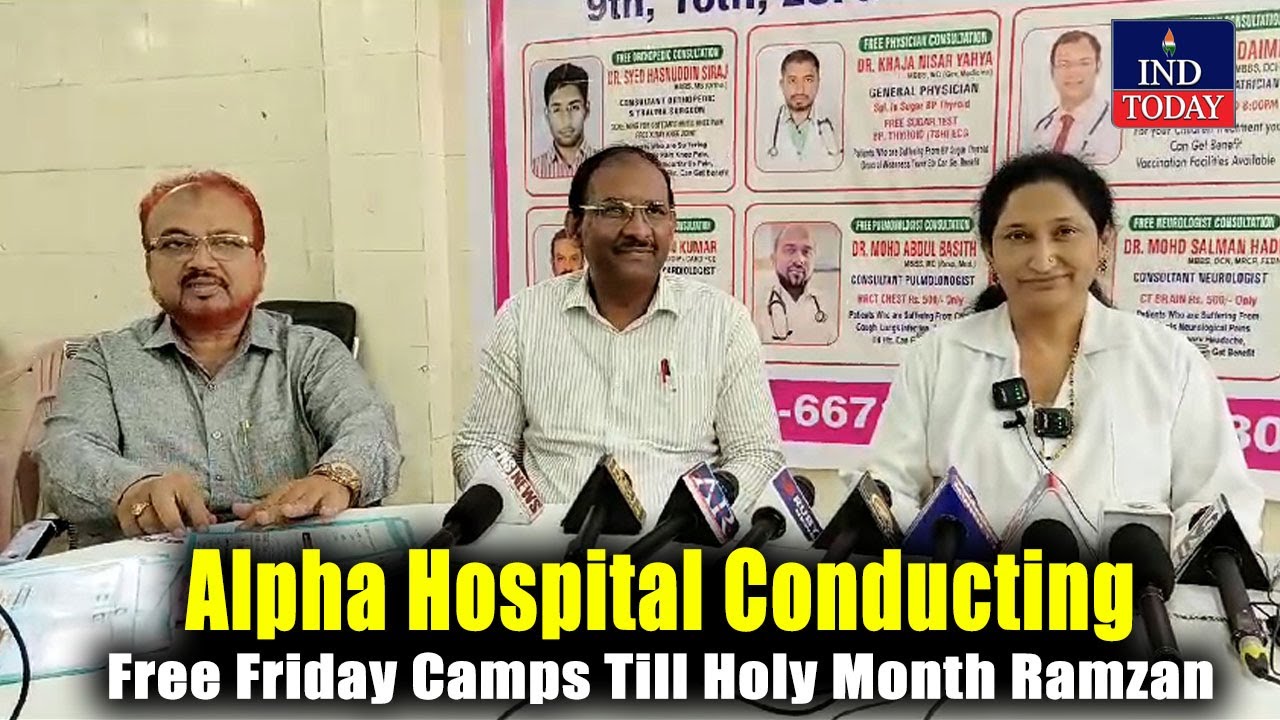 Alpha Hospital Conducting Free Friday Camps Till Holy Month Ramzan ...