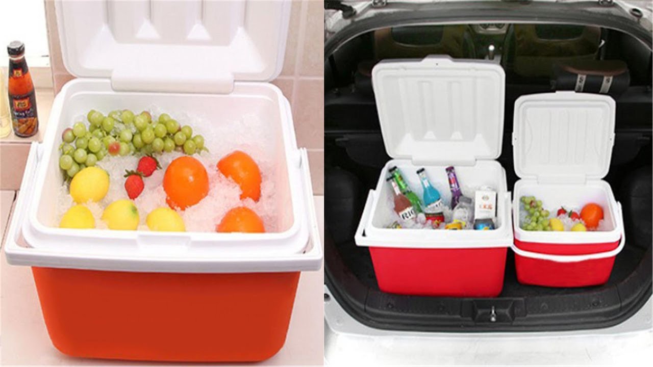 3L 8L 20L Outdoor Car Insulation Box Car Cooler Box Ice Organizer ...