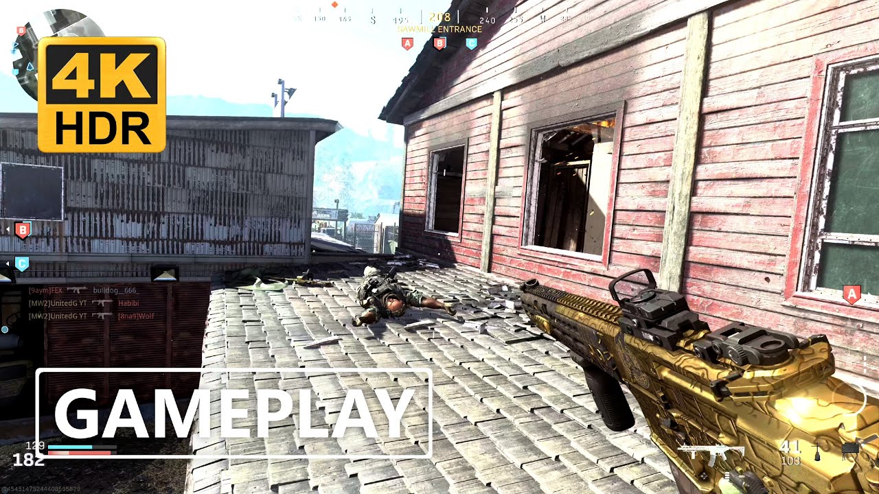 Call of Duty Modern Warfare Multiplayer XSX Gameplay 4K HDR - YouTube