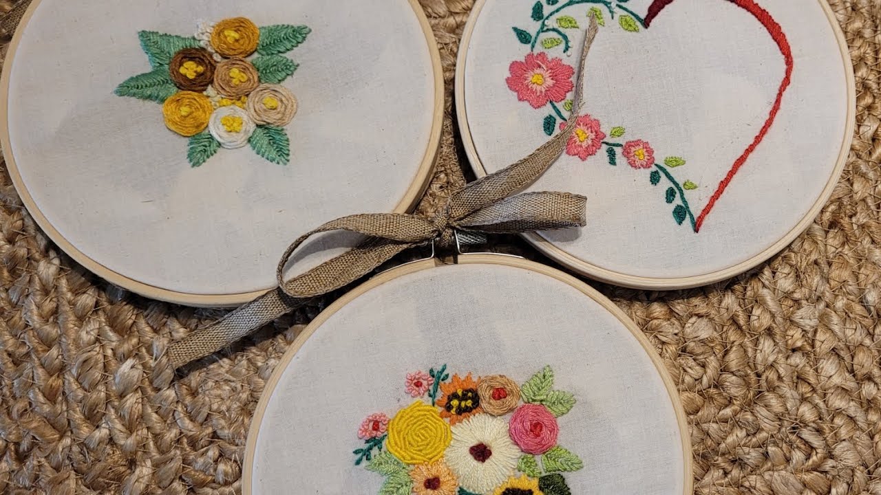 Embroidery Lesson for Beginners Lesson 1- Materials - YouTube