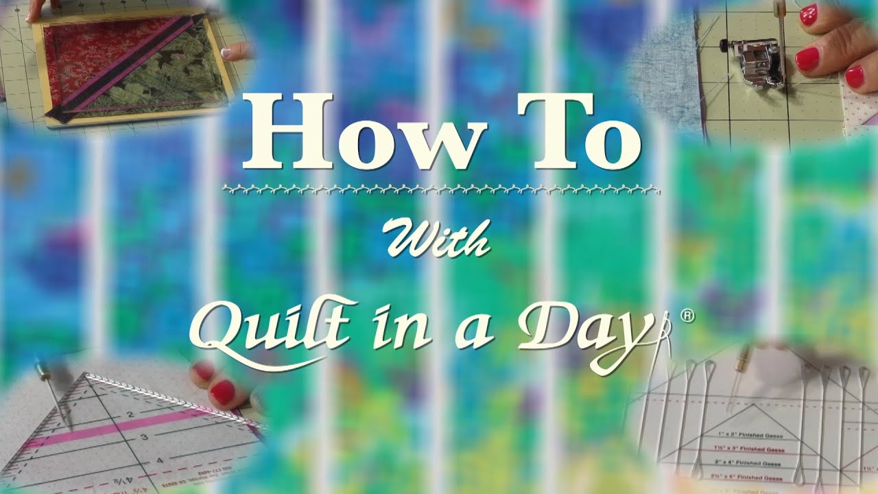 How To: Sew Radiant Quilts - YouTube