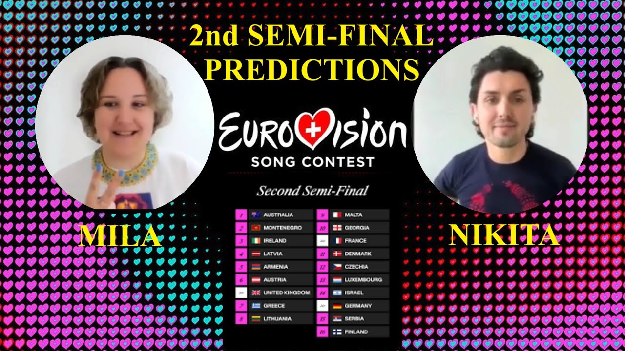 Mila & Nikita Predict Qualification for Eurovision 2025: Second Semi ...