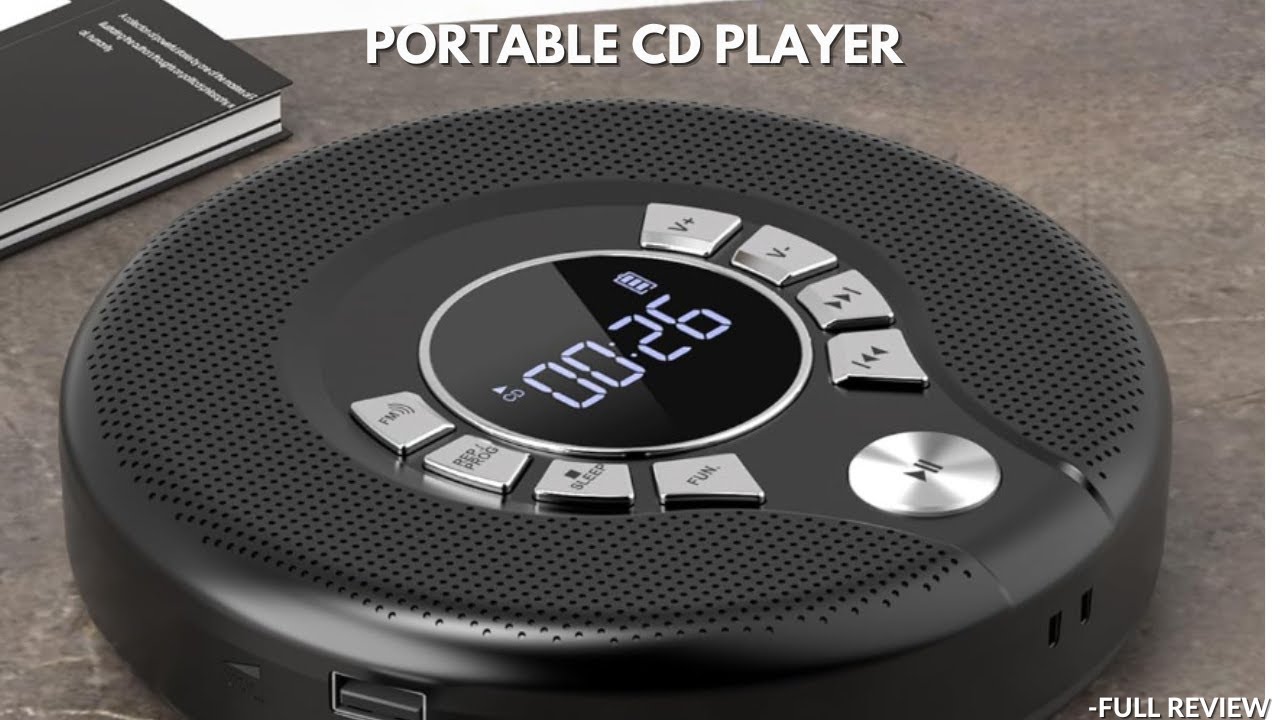 Greadio Portable CD Player: Your Ultimate Car & Home Audio Upgrade ...