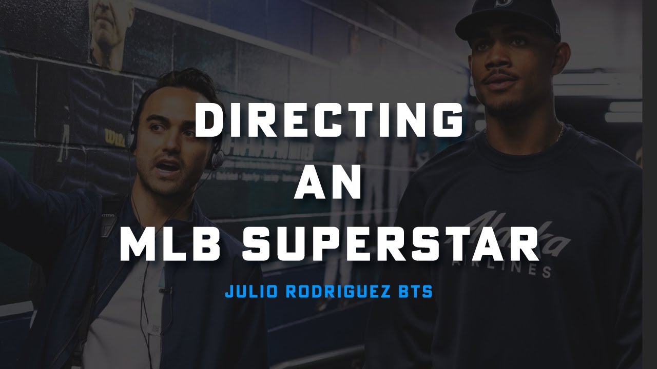 Could you film a commercial with Julio Rodriguez in just ONE HOUR ...